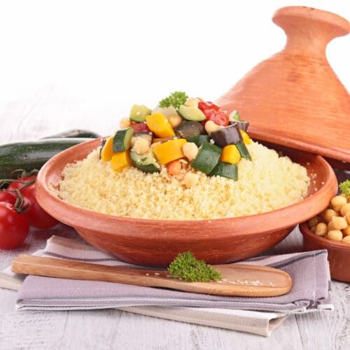 Traditional Seven Vegetable Couscous - Kind Cooking