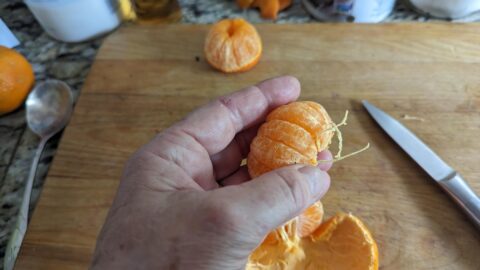 3-Ingredient Tangerine Vegan Ice cream - Kind Cooking